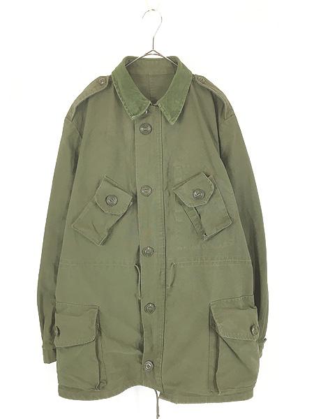 古着 90s カナダ軍 MK2 ミリタリー GS コットンキャンバス コンバット フィールド コート XL位