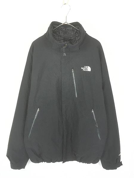 古着 TNF The North Face 裏地 ナイロン キルティング 「HyVent」 シェル ジャケット L