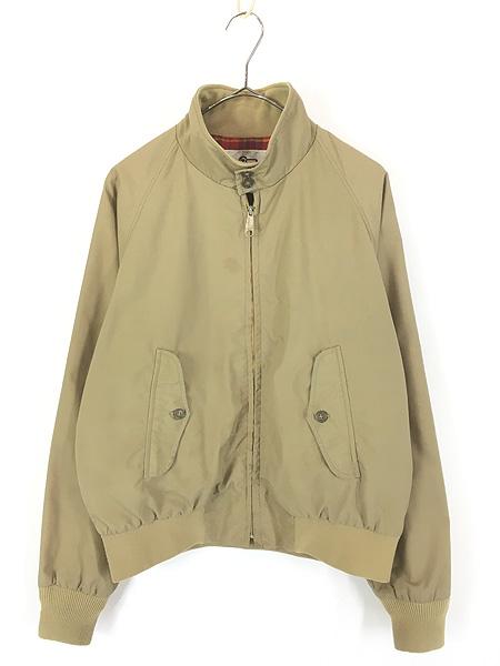 古着 70s WoolRich タータン チェック ライナー コットン ドリズラー ハリントン ジャケット MIST 40