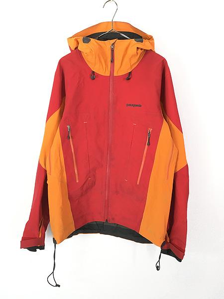 古着 12s Patagonia 「GORE-TEX」 赤×オレンジ スーパー アルパイン ジャケット M 古着