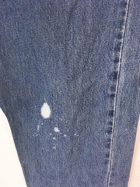 古着 00s Levi's 505-4891 ブルー デニム パンツ ジーンズ スリム W33