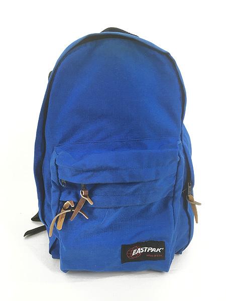 雑貨 古着 80s USA製 EASTPAK イエロー ライナー ナイロン リュックサック バックパック バッグ