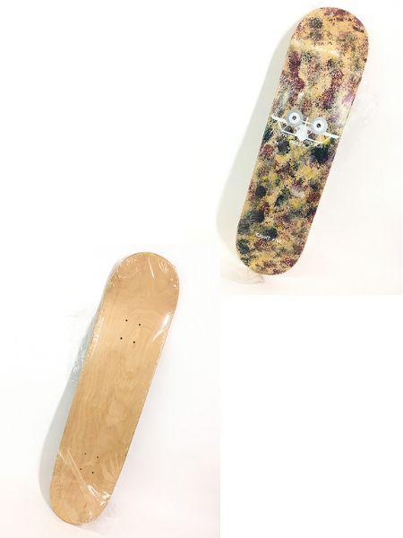 雑貨 古着 Deadstock!! Santa Monica Airlines 「Eight Five」 ハンドペイント スケート ボード デッキ?B