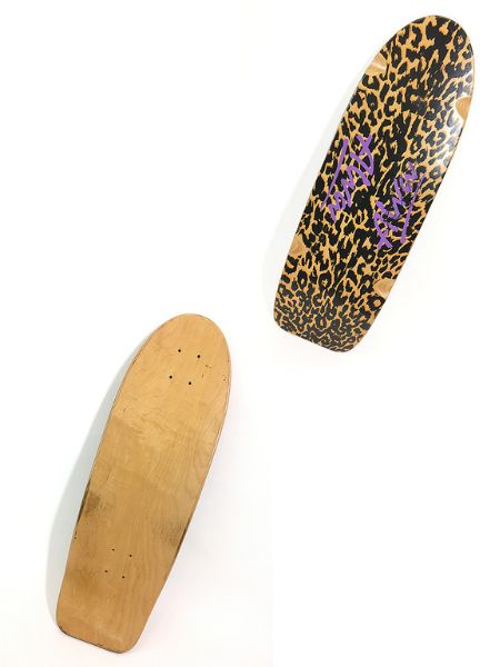 雑貨 古着 70s USA製 Alva Skates 「1979 Leopard」 レオパード グラフィック スケート ボード デッキ サイン入り!!