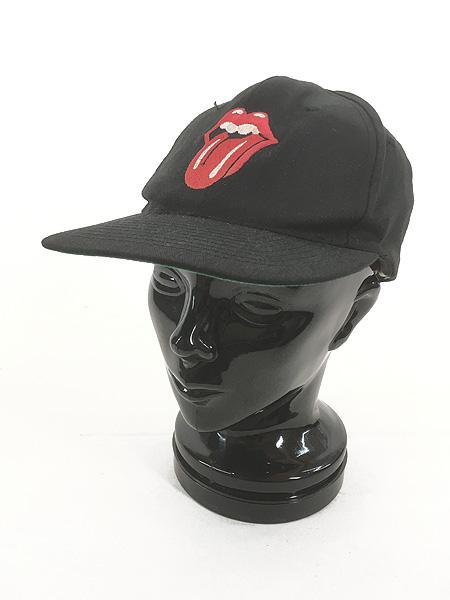雑貨 古着 90s Rolling Stones 「Voodoo Lounge」 ビッグタン ロック バンド キャップ 帽子
