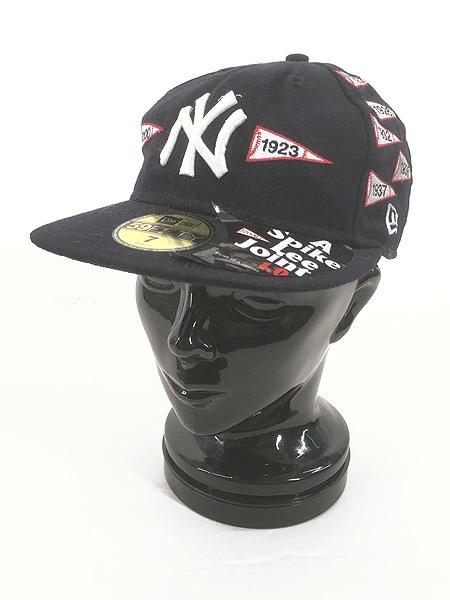 雑貨 古着 08s New Era × Spike Lee MLB Newyork Yankees 59FIFTY スナップバック ウール ベースボール キャップ 7
