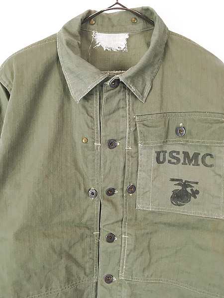 古着 40s 米軍 USMC P-44 P-1944 WW?U ミリタリー HBT 古着 40s 米軍 USMC P-44 P-1944 WW?U ミリタリー HBT