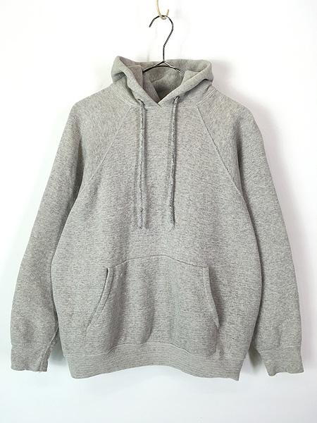 古着 60s USA製 Wilson 無地 ソリッド ラグラン スウェット パーカー L