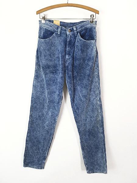 古着 Deadstock!! 90s USA製 Levi's 550-1316 太畝 ケミカルウォッシュ コーデュロイ パンツ コーズ テーパード W30 L31