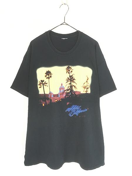 古着 00s EAGLES 「Hotel California」 ロック バンド Tシャツ XL位
