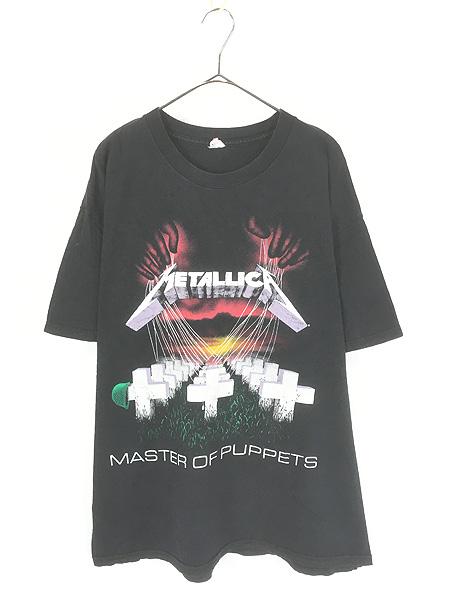 古着 00-10s LLICA 「Master of Puppets」 ヘヴィ メタル ロック バンド Ｔシャツ XL位
