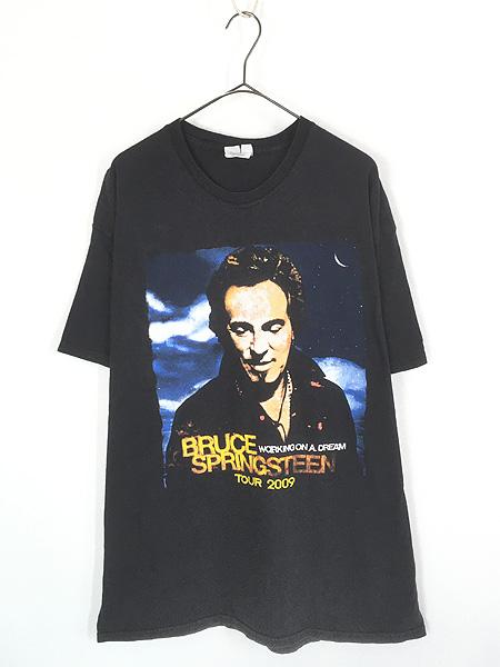 古着 00s Bruce Springsteen 「Working on a Dream Tour」 ツアー ロック バンド Ｔシャツ XL