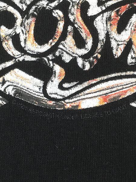 古着 00s AERO SMITH シンプル ロゴ ハード ロック バンド Tシャツ XL位