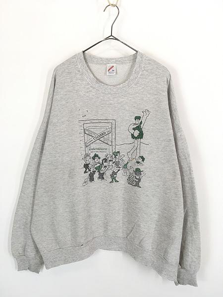 古着 90s USA製 Green Giant グリーン ジャイアント スウェット トレーナー XXXL 古着