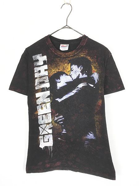 古着 00s Green Day 「21st Century Breakdown」 オールオーバー パンク ロック バンド Ｔシャツ S