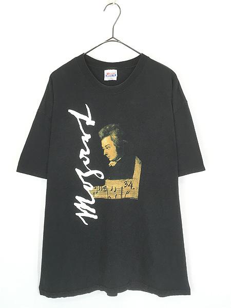 古着 90s USA製 Mozart モーツァルト 「Breckenridge Music Festival」 フェス 音楽家 ミュージック Tシャツ XL