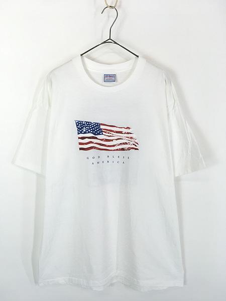 古着 00s USA製 God Bless America 「BIN LADEN」 Wanted ビン ラディン ターゲット Tシャツ XL