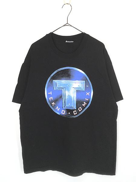 古着 90s TEKNO COMIX マンガ コミック カンパニー Tシャツ XL