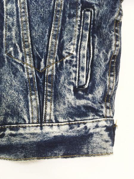 レディース 古着 80s USA製 Levi's 57514 ロング ポケット デニム