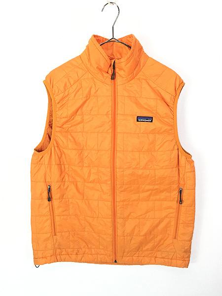古着 11s Patagonia 「Nano Puff Vest」 Primaloft ナノ パフ ベスト M 古着