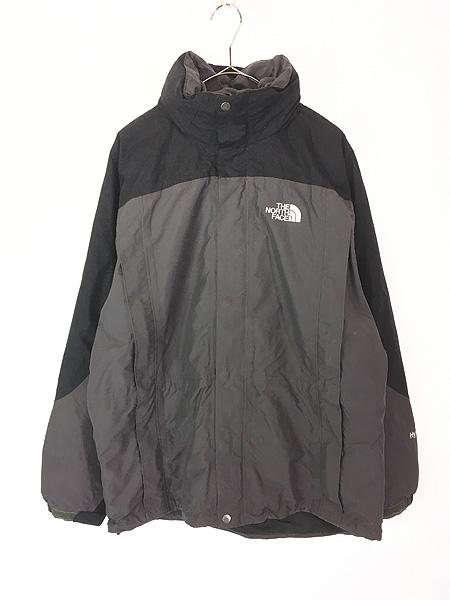 古着 TNF The North Face 「HyVent」 2way 高機能 シェル ジャケット フリース ライナー付!! L 古着
