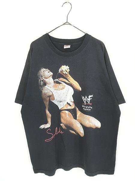 古着 90s WWF Sable Bomb セイブル・ボム  プロレス 格闘技 イメージ Tシャツ XL 古着