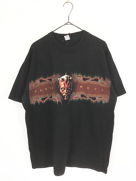 古着 90-00s STAR WARS ダース モール フェイス Tシャツ L 古着