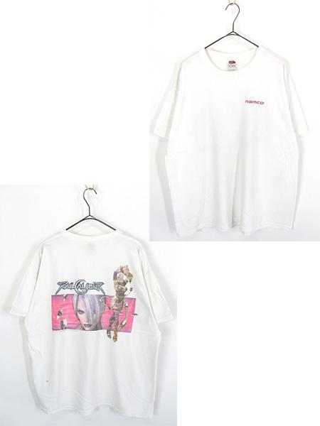 古着 00s NAMCO ナムコ SOULCALIBUR II アイヴィー TVゲーム キャラクター Tシャツ XL 古着