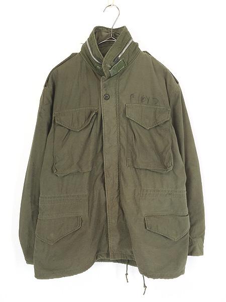 古着 60s 米軍 US M-65 アルミジップ ミリタリー フィールド ジャケット 貴重 S-S!!