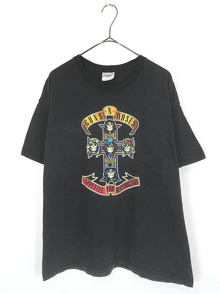 古着 00s GUNS N' ROSES 「APPETITE FOR DESTRUCTION」 ハード ロック バンド Tシャツ XL