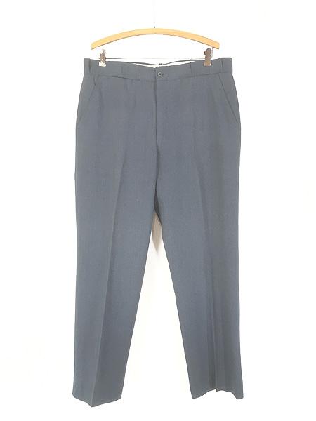 古着 60s Hart Uniforms レーヨン ウィップコード ワーク パンツ ストレート W36 L30 ミント!!