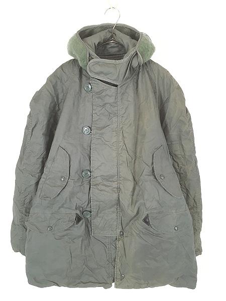 古着 70s 米軍 USAF 希少 CWU 8/P ミリタリー パデッド アラミド フライト ラビット パーカー M