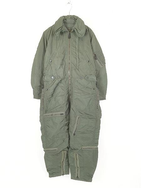 古着 60s 米軍 US AIR FORCE CWU-1/P 「25786」 寒冷地用 フライト スーツ ジャンプスーツ つなぎ M-R ミント!!