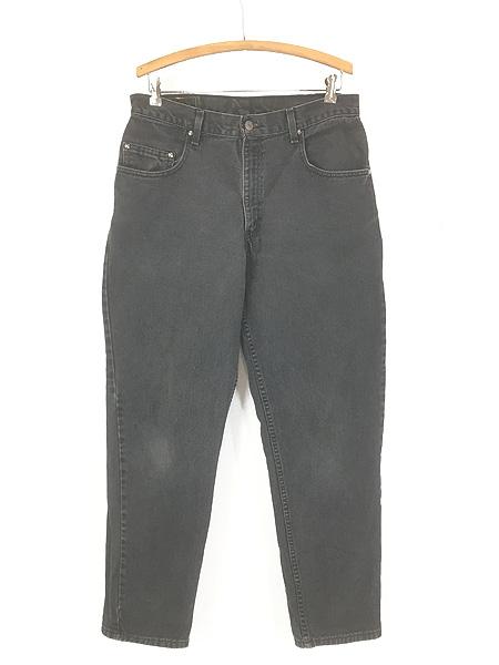 古着 00s USA製 Levi's 545-0260 サルファ ブラック デニム パンツ ジーンズ スーパーテーパード W33 L31