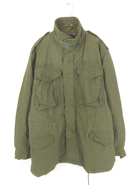 古着 70s 米軍 US M-65 3rd 「グレー ライナー」 ミリタリー フィールド ジャケット S-R