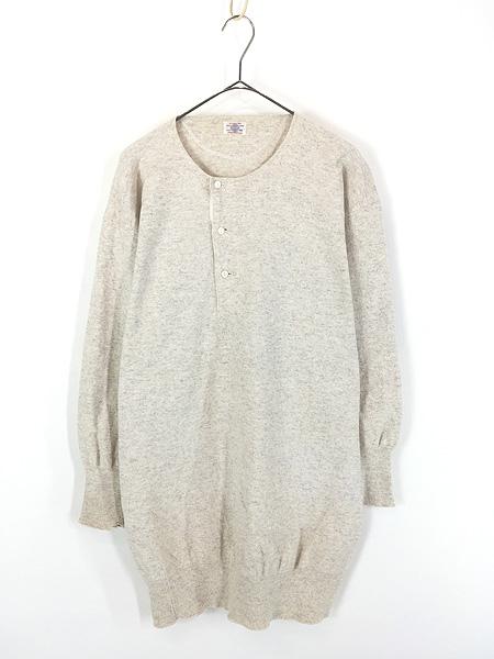 古着 40s Winsted Hosiery Company ヘンリーネック ウール サーマル アンダー シャツ トップス 44