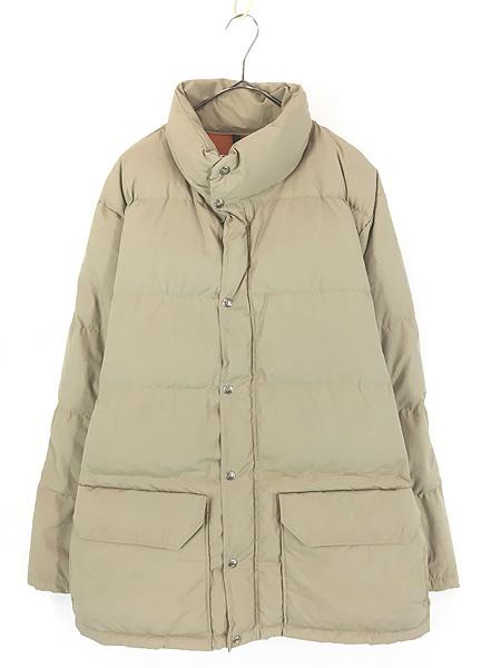古着 70s TNF The North Face 茶タグ コットンクロス ダウン ジャケット XL