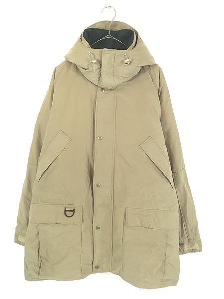 古着 80s USA製 WoolRich チェック ウール ライナー 60/40 クロス 2way ダウン マウンテン パーカー マウンパ L