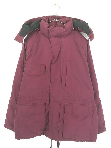 古着 80s Cabela's GORE-TEX フード 2way ゴアテックス ダウン ジャケット コート パーカー L