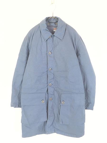 古着 90s スウェーデン軍 Civilforsvaret M-59 ミリタリー コットンサテン フィールド　コート ボア ライナー付 C48