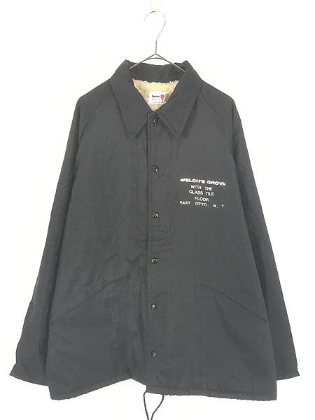 古着 70s USA製 King Louie 「Welch's Grove」 ボア ライナー ナイロン コーチ ジャケット XL
