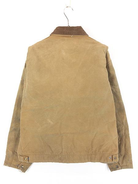 古着 80s- Carhartt 裏地 ストライプ ブランケット ブラウン ダック