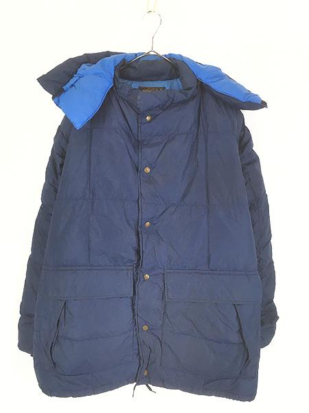 古着 70-80s Eddie Bauer 「Kara koram Expedition Parka」 カラコラム 2way ダウン ジャケット L