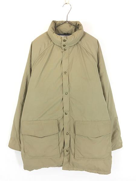 古着 70s WoolRich 65/35 クロス ポリコットン シェル ダウン ジャケット L
