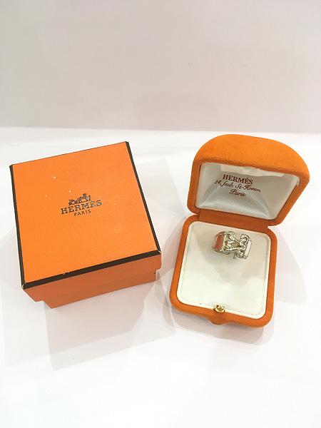雑貨 古着 France製 Hermes Mexico メキシコ リング 指輪  シルバー925 13号