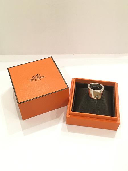 雑貨 古着 Hermes Candy キャンディ リング 指輪 シルバー925 18号