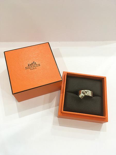 雑貨 古着 Hermes Kelly ケリー リング 指輪 シルバー925 12号