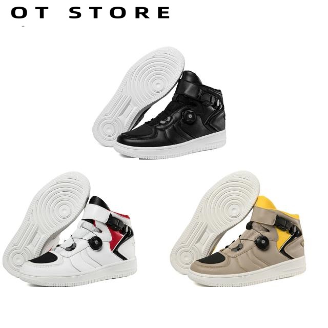 バイクブーツ オートバイ用 ライディングシューズ メンズ バイクシューズ バイク用 靴 履きやすい 通気性 耐磨耗性滑り止め