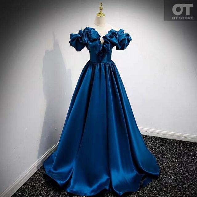 カラードレス 演奏会 ロングドレス 演奏会用ドレス ウエディングドレス 二次会 結婚式 ピアノ 発表会 大きいサイズ パーティードレス 披露宴 コンサート花嫁