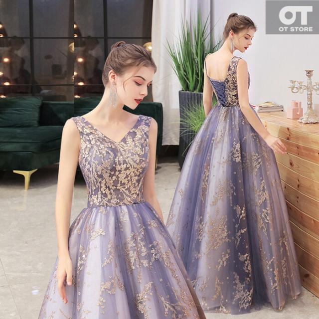 カラードレス 演奏会 ロングドレス 演奏会用ドレス ウエディングドレス 二次会 結婚式 ピアノ 発表会 大きいサイズ パーティードレス 披露宴 コンサート花嫁